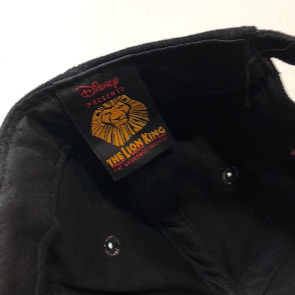Accessories | Disney The Lion King Vip Hat Black Great Look | Poshmark